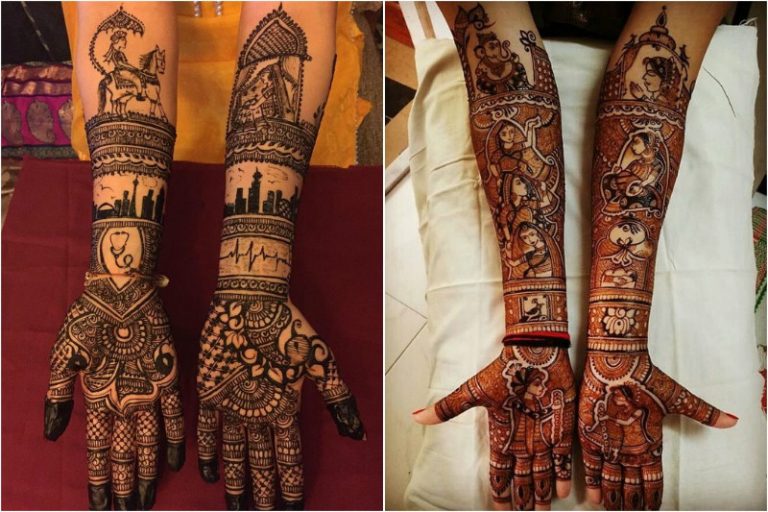 ≡ 24 Outstanding Arms Mehendi Designs To Try 》 Her Beauty