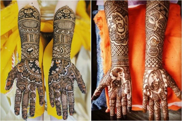 ≡ 24 Outstanding Arms Mehendi Designs To Try 》 Her Beauty