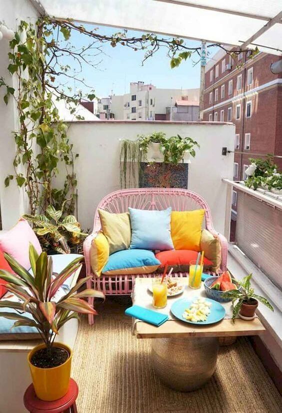 ≡ 10 Cozy Balcony Ideas 》 Her Beauty