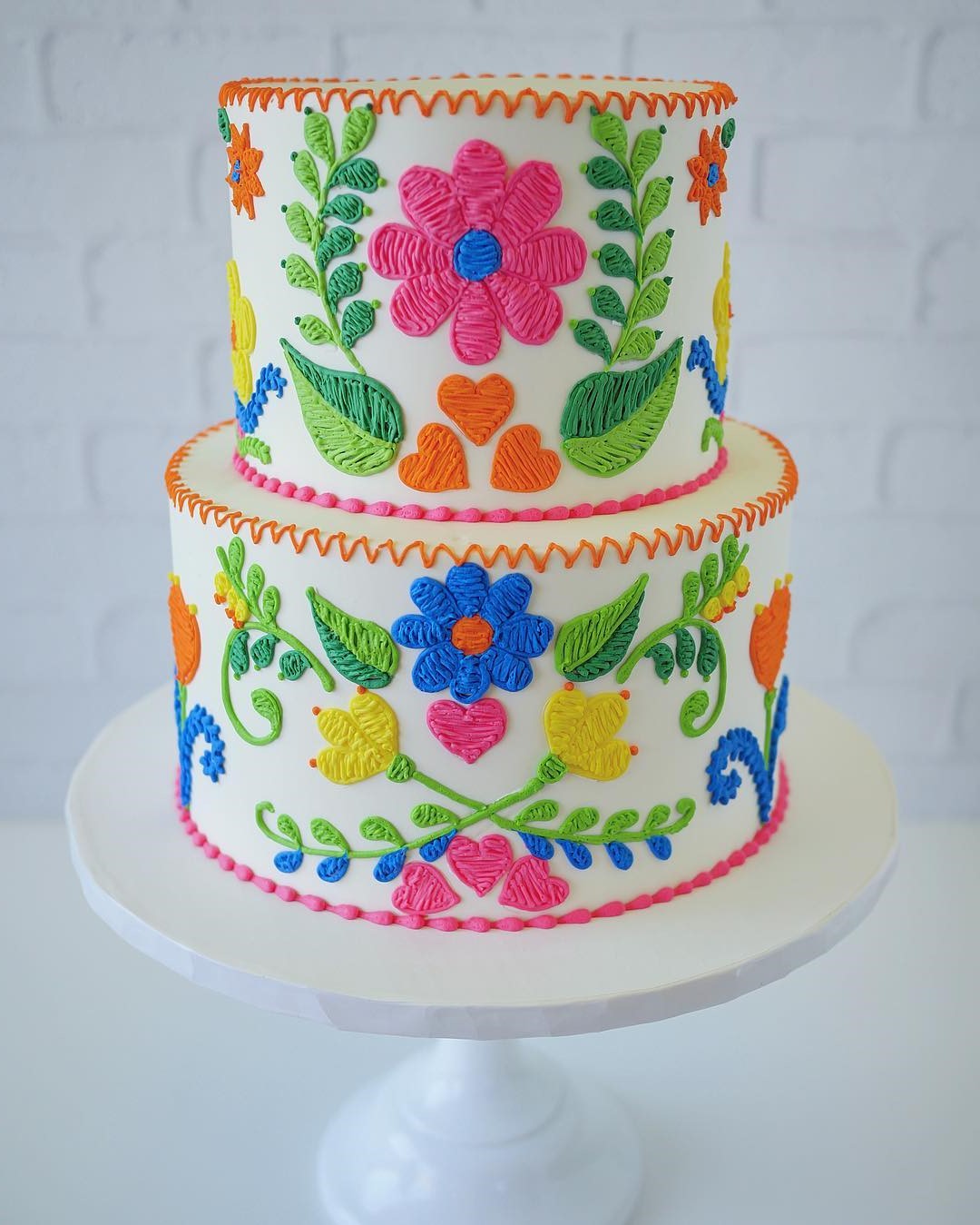 ≡ Embroidery Cakes by Leslie Vigil Will Bring You joy 》 Her Beauty