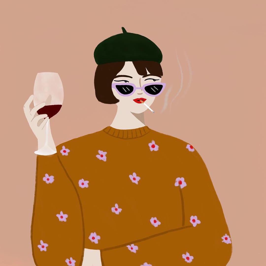 ≡ Beautiful Illustrations by Chile Artist Living in Australia 》 Her Beauty