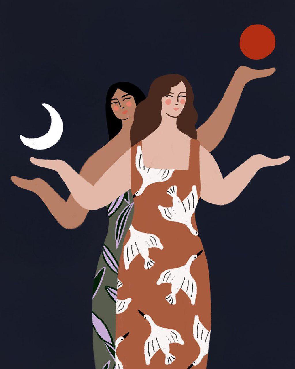 ≡ Beautiful Illustrations by Chile Artist Living in Australia 》 Her Beauty