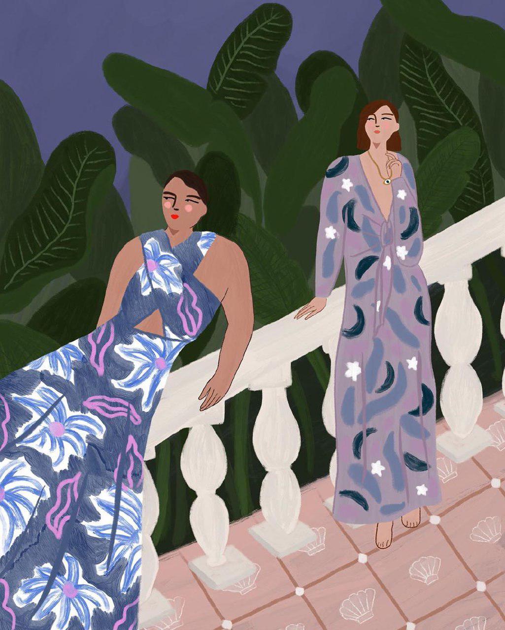 ≡ Beautiful Illustrations by Chile Artist Living in Australia 》 Her Beauty