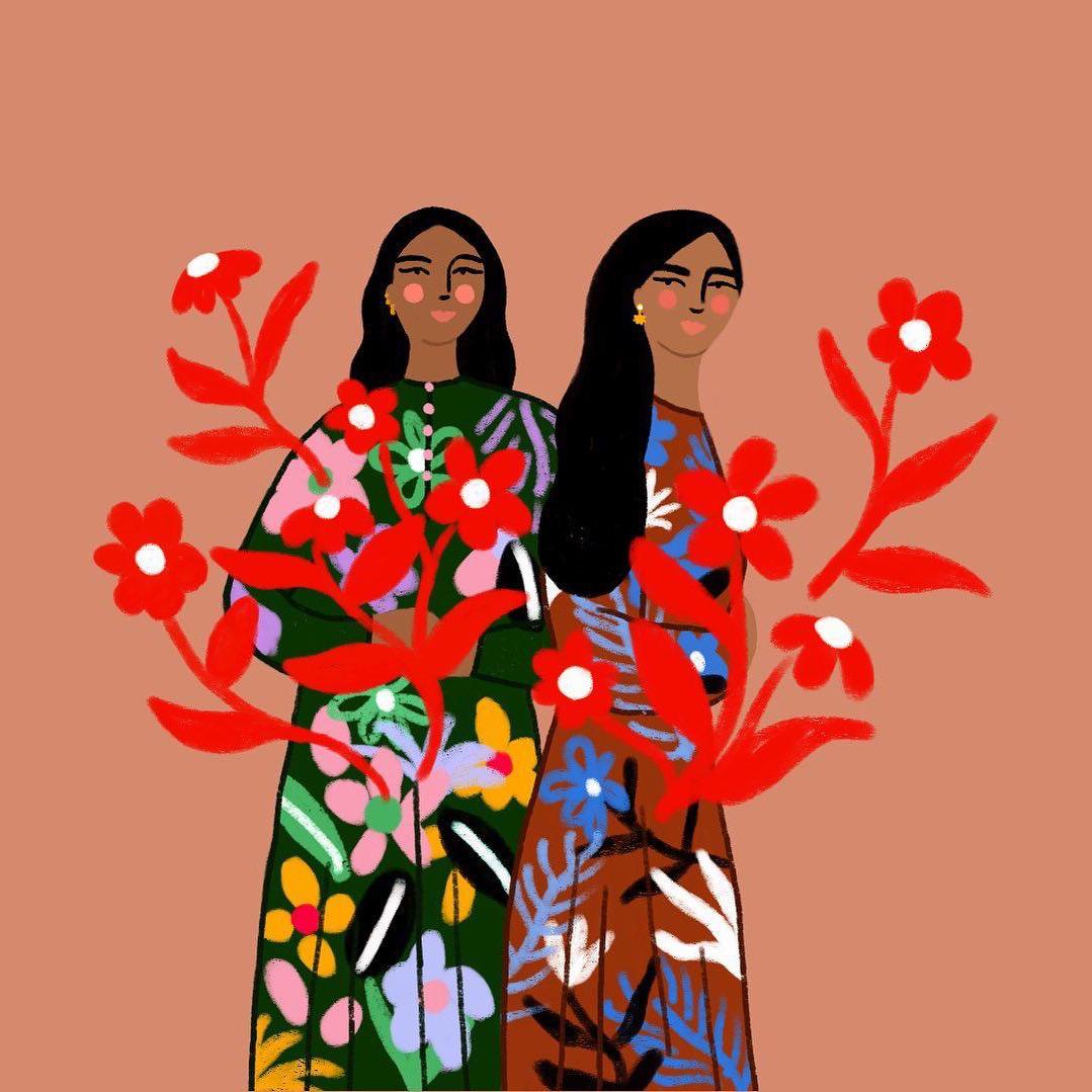 ≡ Beautiful Illustrations by Chile Artist Living in Australia 》 Her Beauty