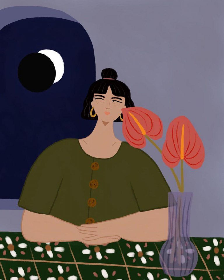 ≡ Beautiful Illustrations by Chile Artist Living in Australia 》 Her Beauty