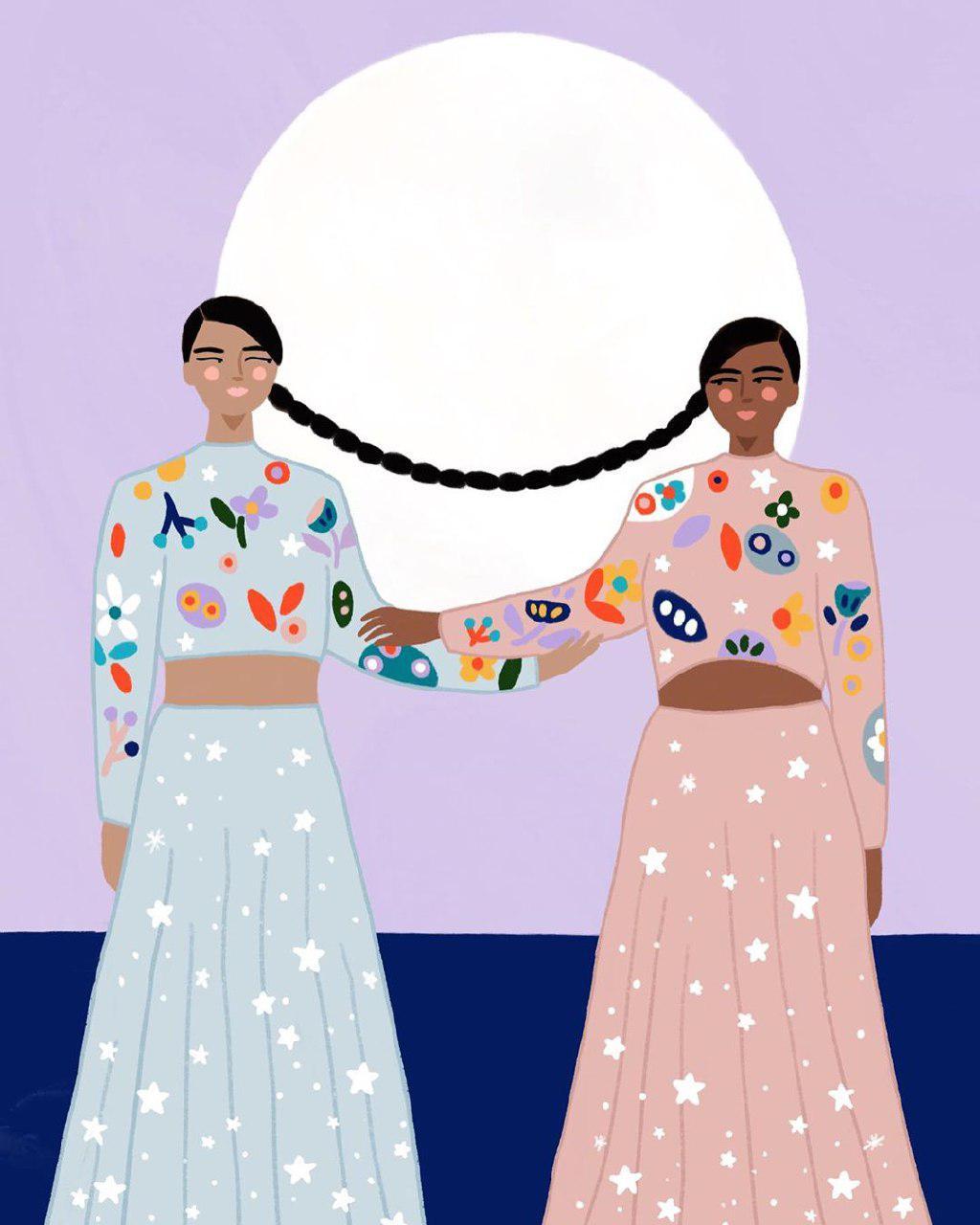 ≡ Beautiful Illustrations by Chile Artist Living in Australia 》 Her Beauty