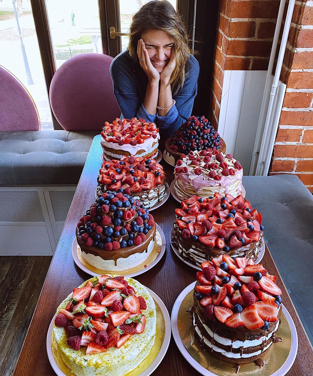 ≡ Baker Nina Gudkova Creates Whimsical Berry and Pastel Cakes 》 Her Beauty