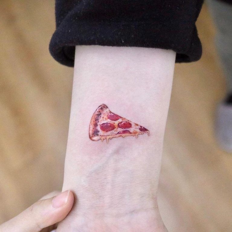 ≡ The Cutest Tiny Food Tattoos 》 Her Beauty
