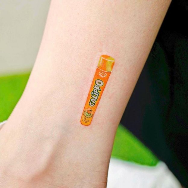 ≡ The Cutest Tiny Food Tattoos 》 Her Beauty