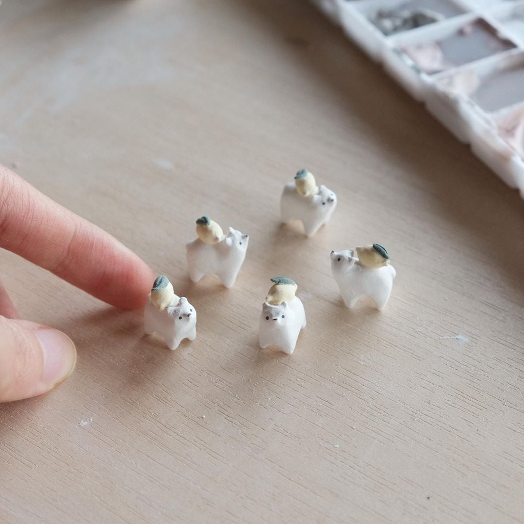 ≡ Ceramic Miniatures Are So Cute They'll Melt Your Heart 》 Her Beauty