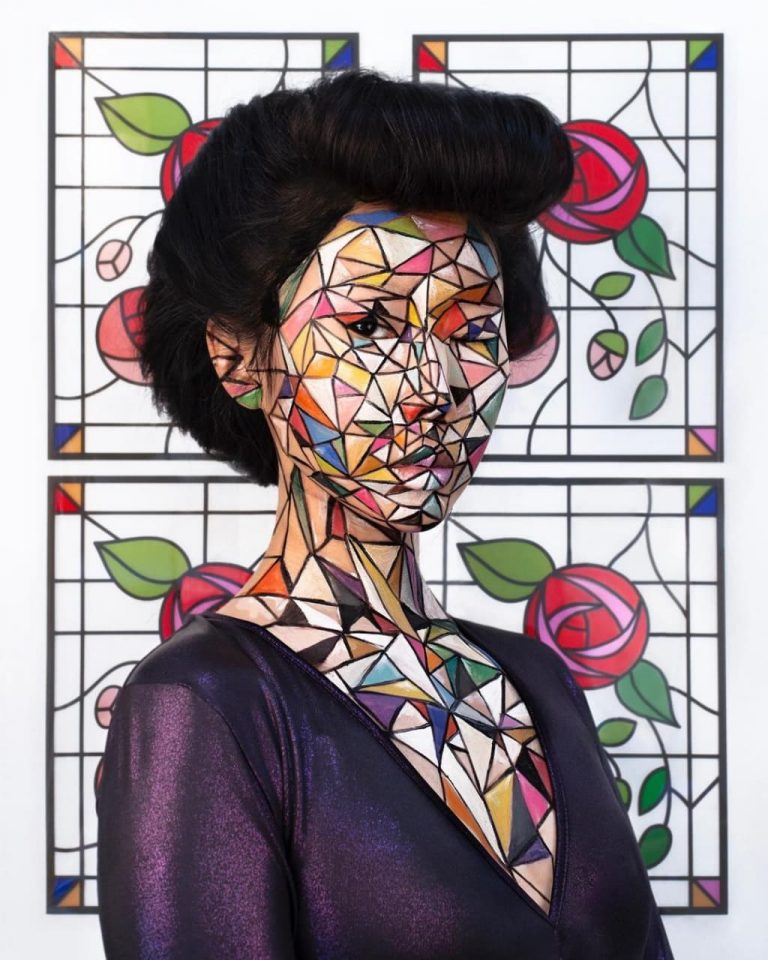 ≡ Dain Yoon Uses Herself As A Canvas For Surreal Art 》 Her Beauty