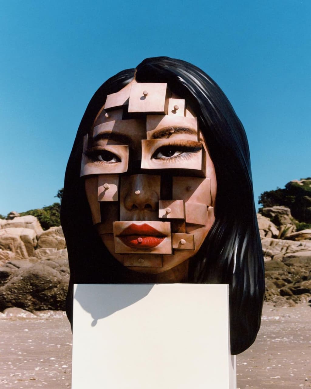 ≡ Dain Yoon Uses Herself As A Canvas For Surreal Art 》 Her Beauty