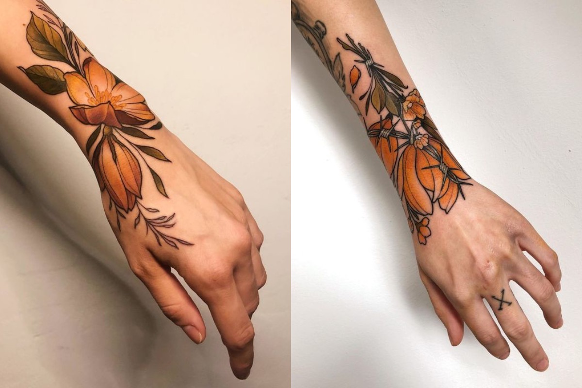 ≡ Gorgeous Flower Tattoos You'll Actually Love Forever 》 Her Beauty